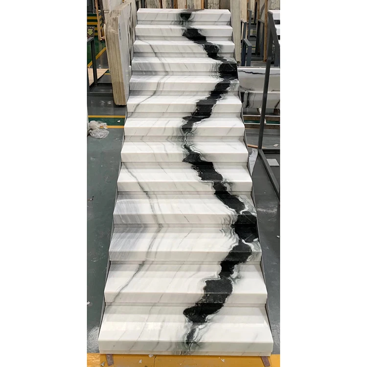 Natural Interior Stone Stair Riser Tread - Buy Interior Stone Stair ...