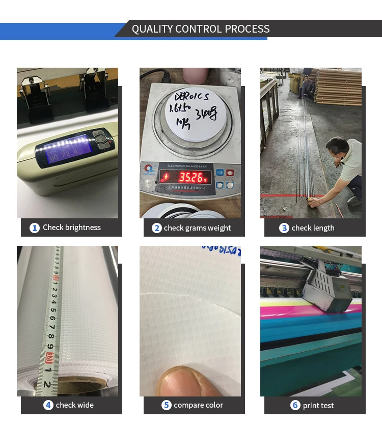 Derflex Frontlit Backlit 4ft 5ft 6ft 8ft 10ft Pvc Flex Banner Rolls White Black Grey Back - Buy ...