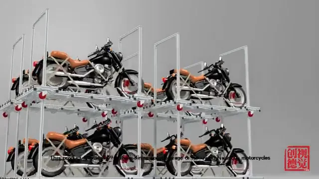 Customized Steel Motorcycle Pallet Storage Crate/rack For Auto Industry ...