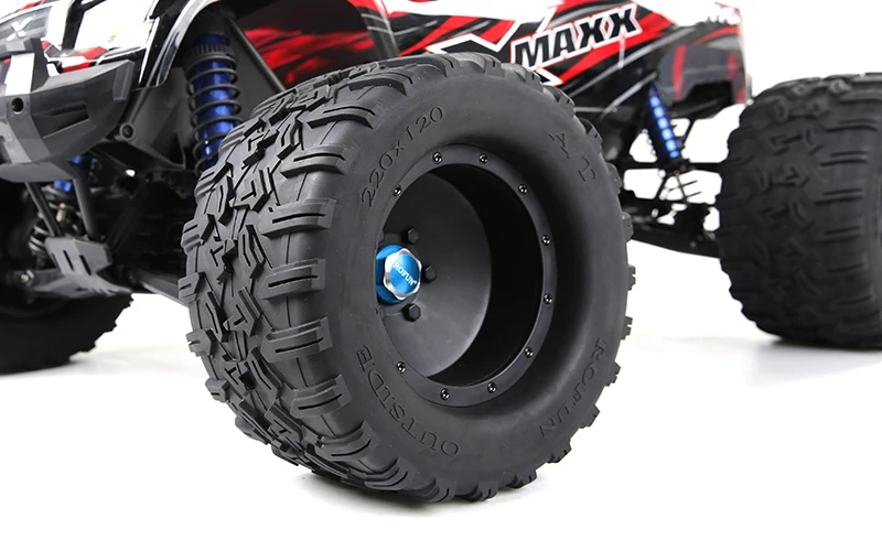 200*120mm RC Car Wheel With Tires for 1/5 XLT LT X-MAX RC Truck 8713432 ...