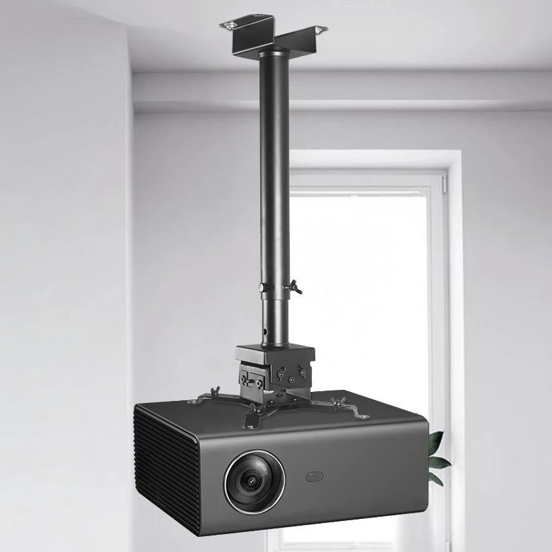 Projector Motorized Ceiling Mount Bracket Retractable Projector Arm ...