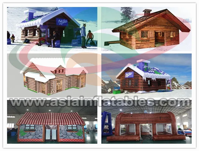 Portable Inflatable Log Cabin - Perfect for Camping
