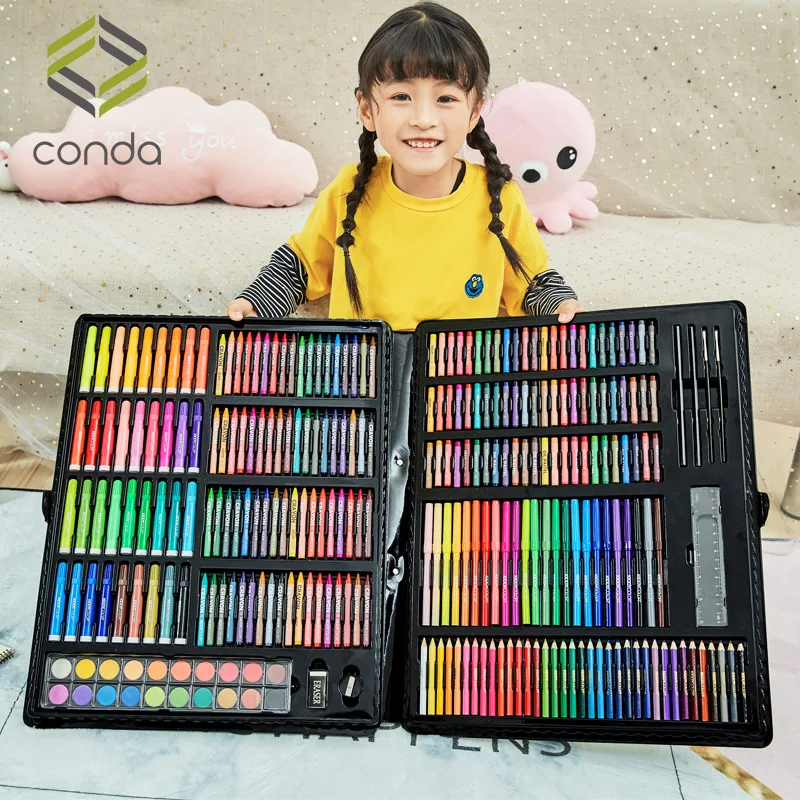 268-piece Portable Art Box - Deluxe Artist Painting Set