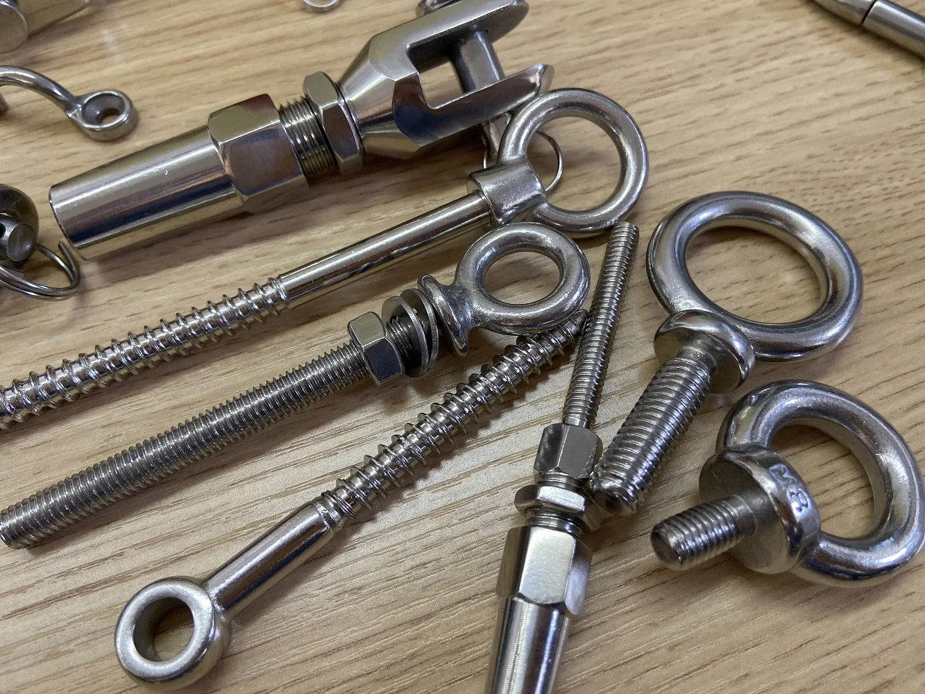 Stainless Steel Eye Bolt Industrial Fasteners - Durable & Versatile