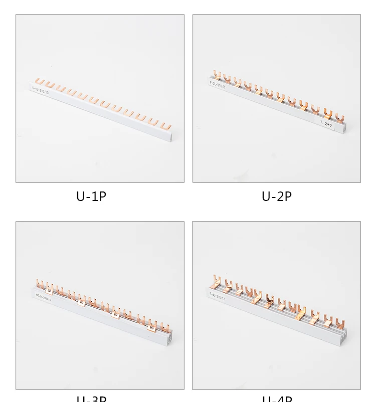 Vecas T Type Busbar Connection Mcb Rccb Copper Bar 1 / 2 / 3 / 4 Pole ...