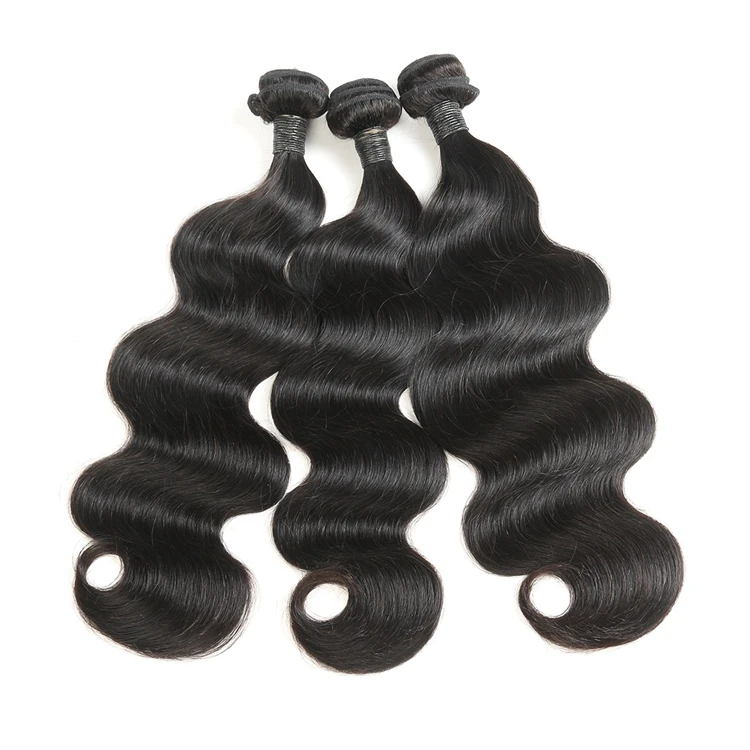 12A Grade Raw Cambodian Virgin Weave Bundles 100% Unprocessed Remy ...