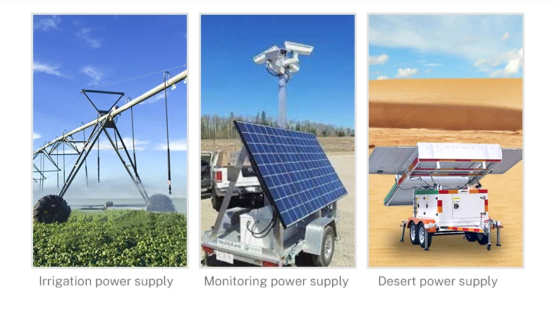 Mobile Trailer Generator Hydric Mast Hydraulic Solar Power System ...