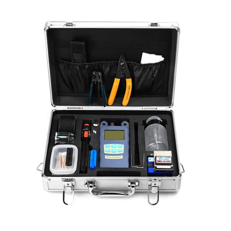 FTTH Cold Splice Kit - 12 Tools Including Optical Power Meter