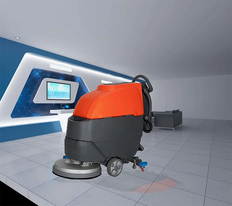 Jh530 Walk Behind Industrial Janitorial Domestic Floor Scrubber - Buy ...