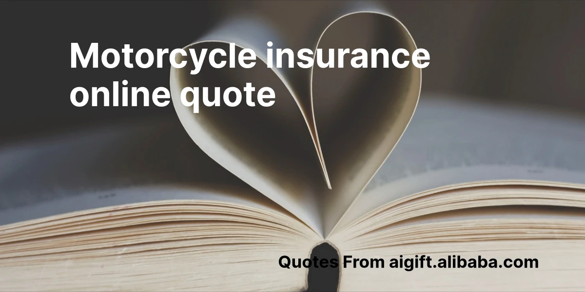 100+ Motorcycle Insurance Online Quote Tips & Quotes for 2024