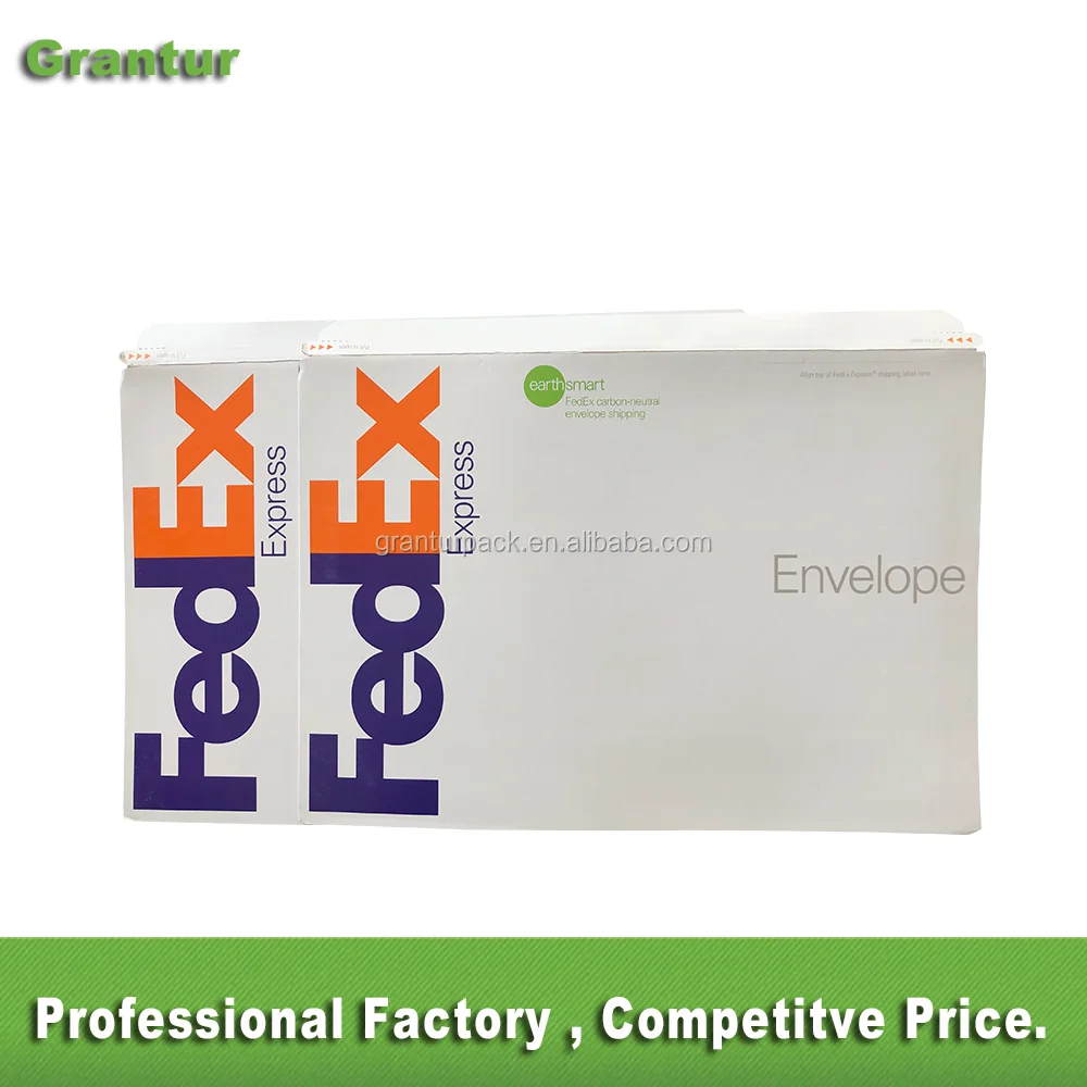 Fedex Express Shipping Document Envelope Cardboard Packaging Envelope ...