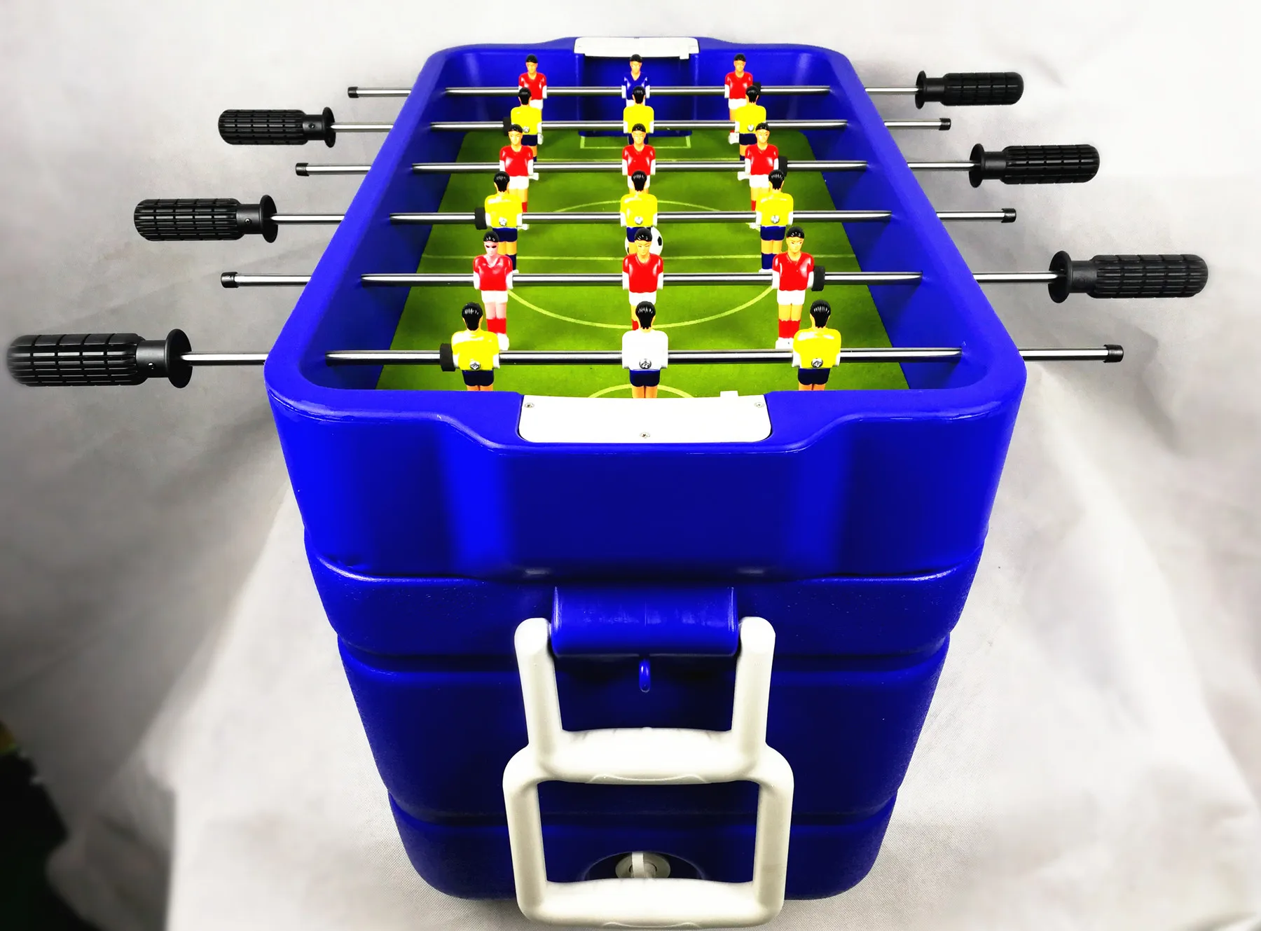 Mini Baby Foosball Table Sport Game With Plastic Cooler Box For Indoor ...