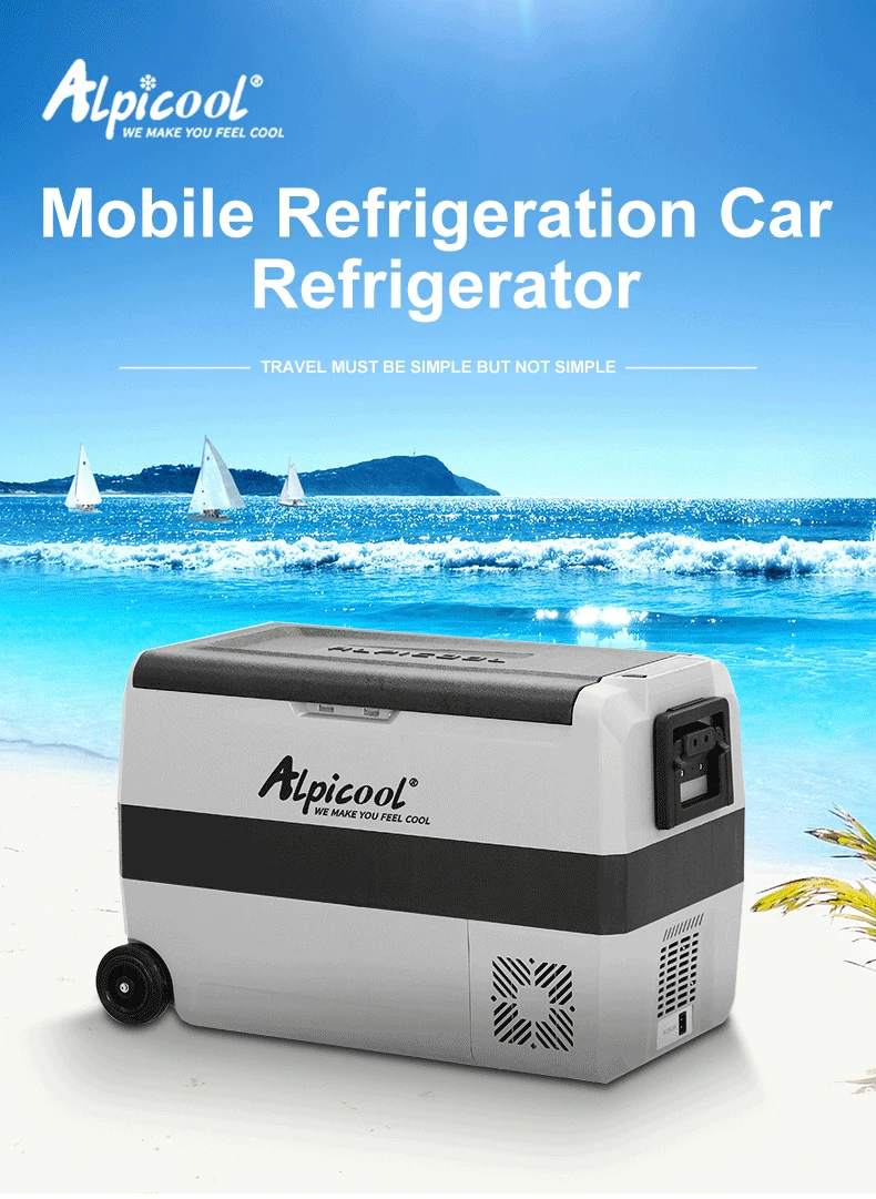 Alpicool T36 Mobile Car Fridge Freezers Cooler Box Ac/dc 12/24v Dc ...