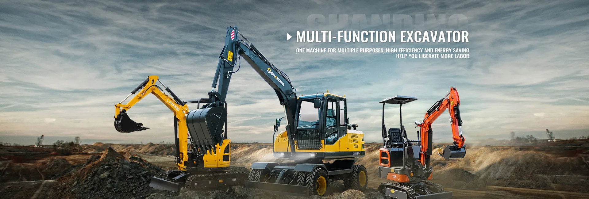Shanding Machinery (Shandong) Group Co., Ltd., - Excavator, Loader