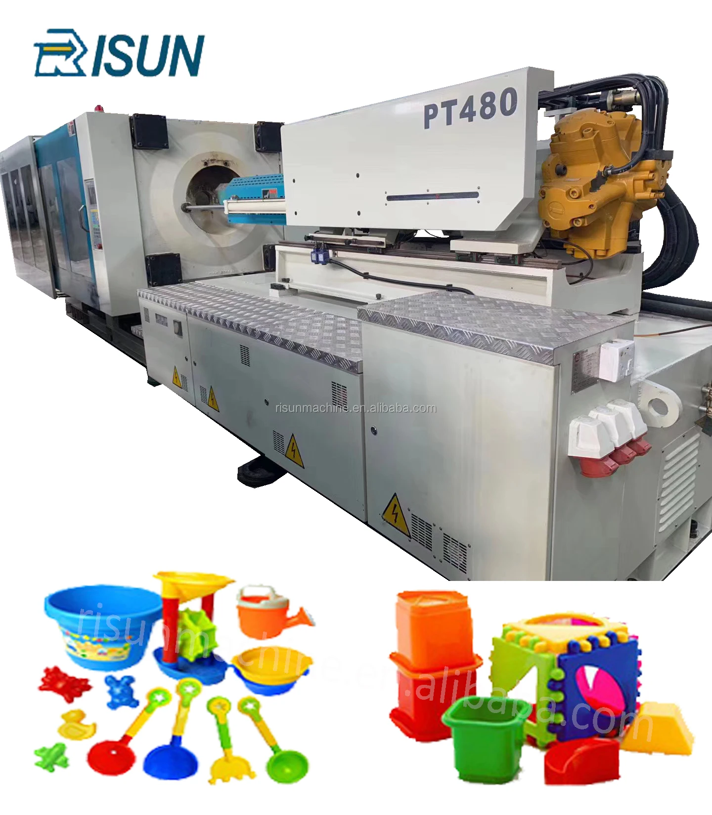 480 Ton Injection Molding Machine for Vegetable Crates & Buckets