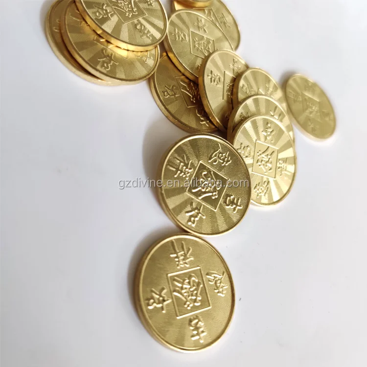 Steel Token Coin Tokens For Game Machines Custom Oem Metal Brass Gold ...