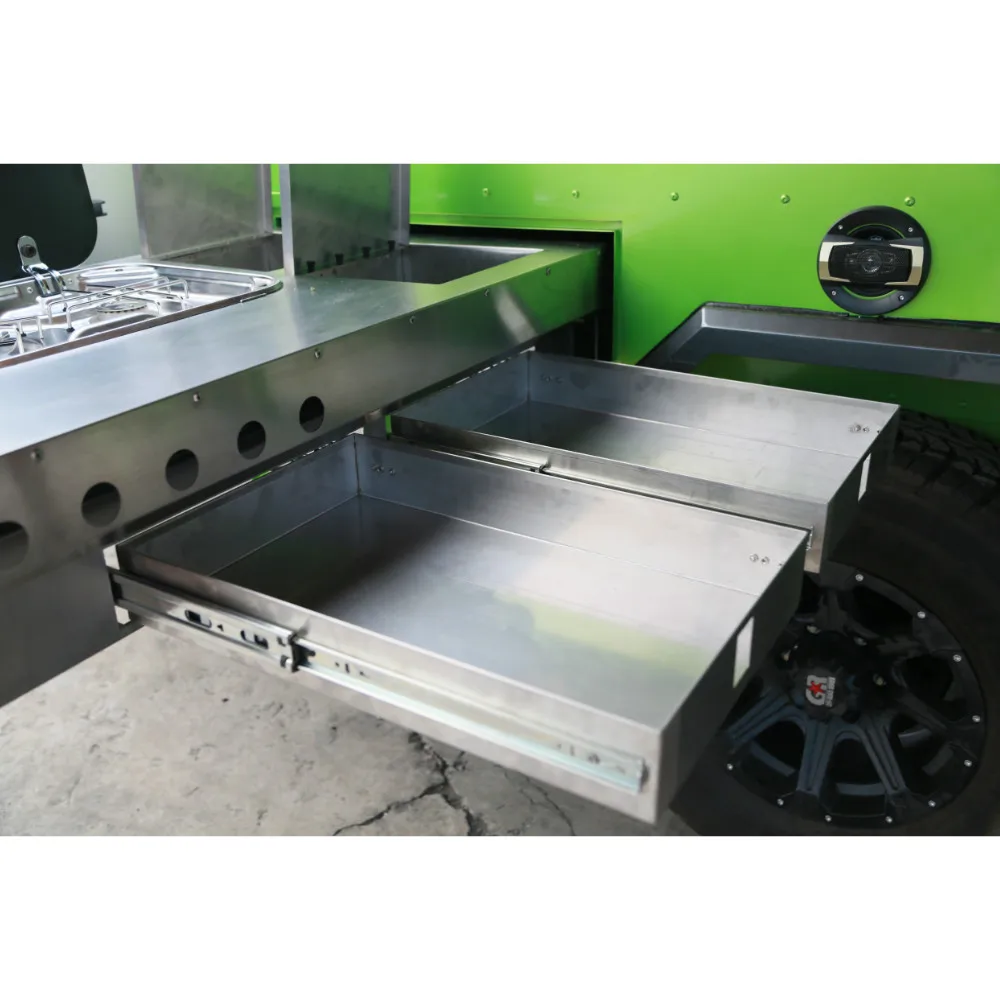 Custom Outdoor Camper Trailer Slide Out Kitchen - EC-SF-SK-03