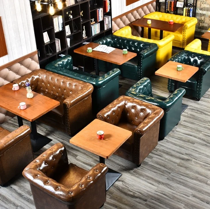 Shop Our Modern Coffee Shop Sofa & Restaurant Booth Sets