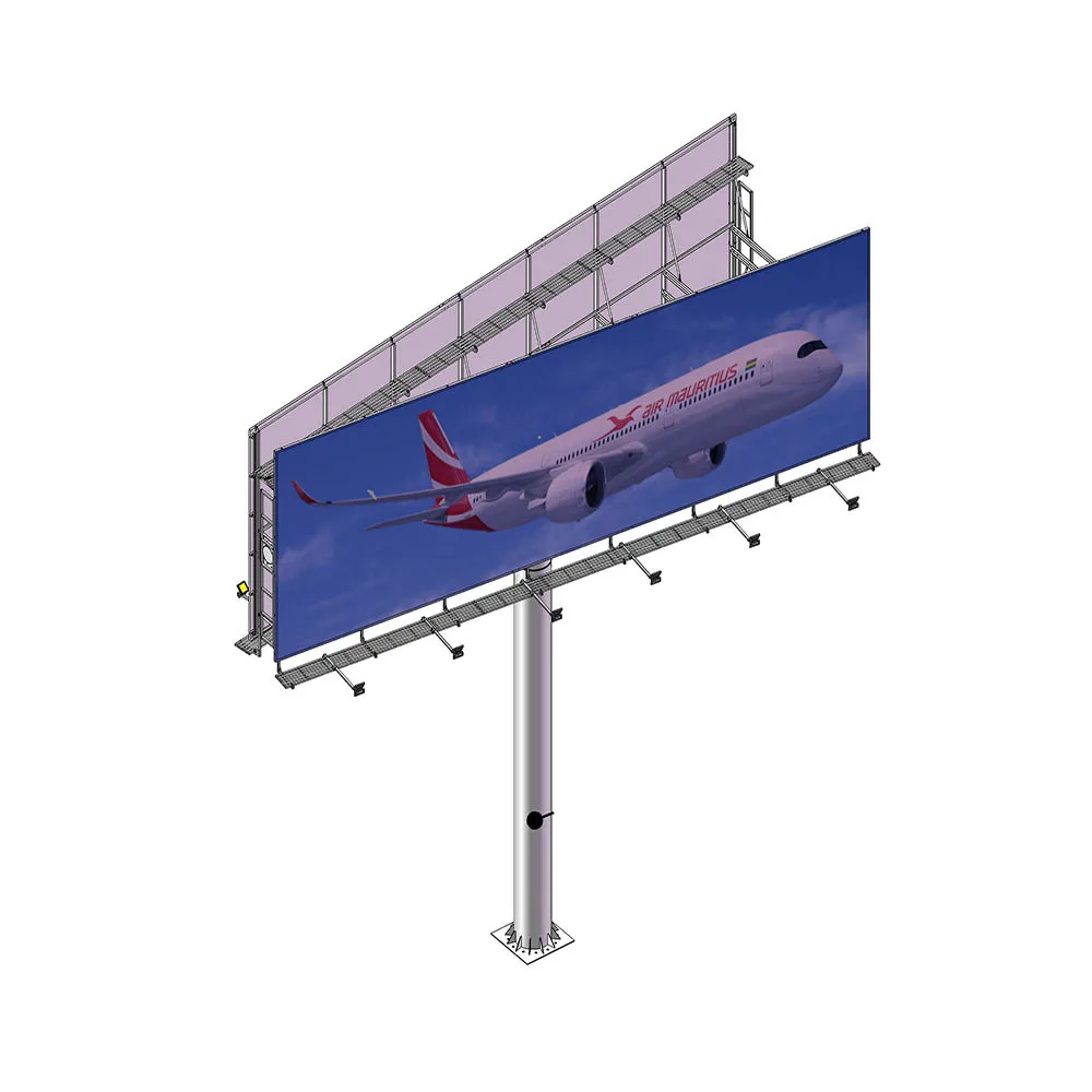 V Shape LED Screen Billboards - Outdoor Advertising Solutions