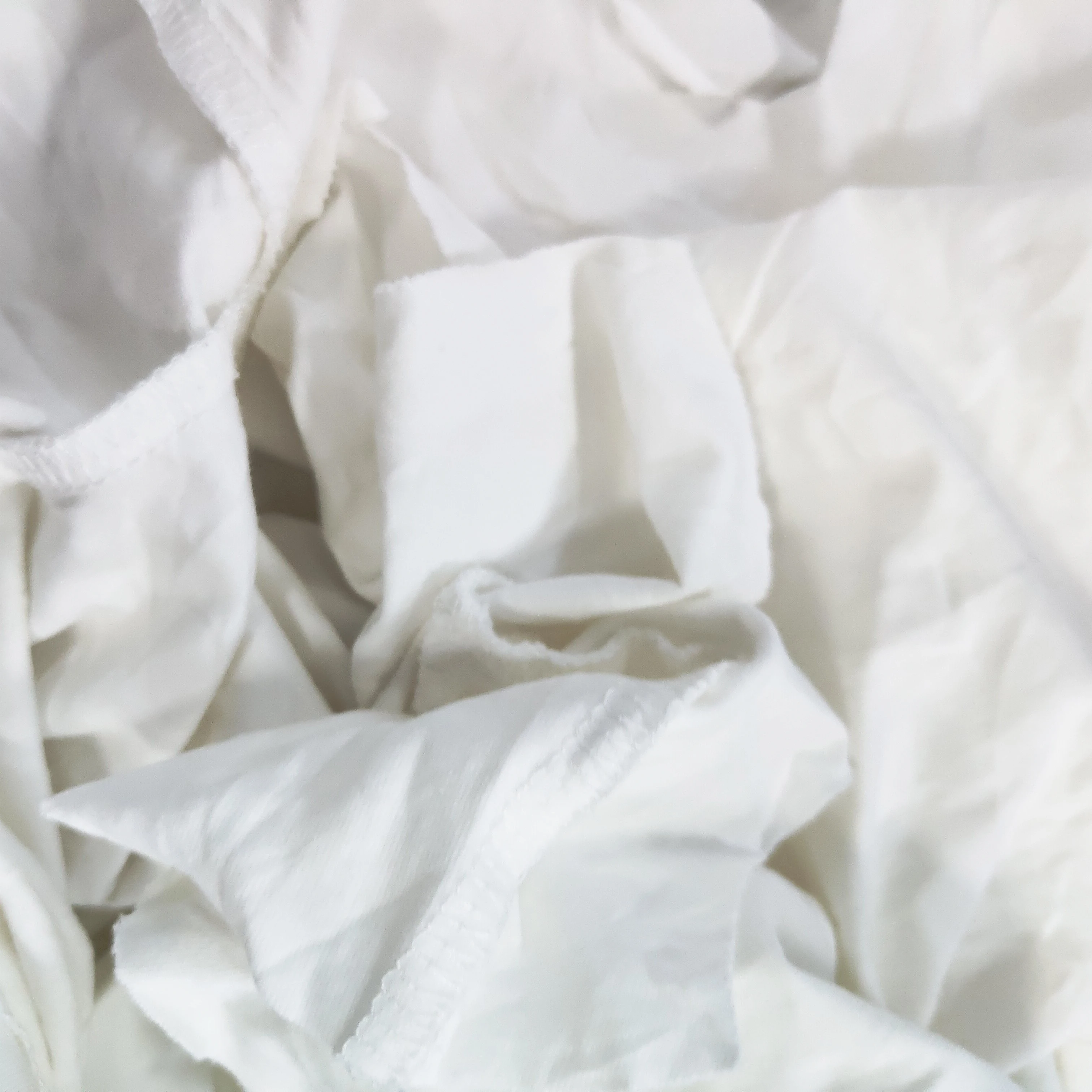 White Textile Wiping High Quality Used Bleaching Sterile 100% Cotton ...