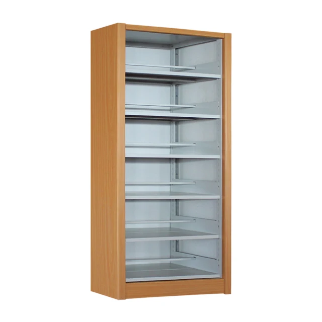 Vertical School Furniture - Steel Periodical Shelf