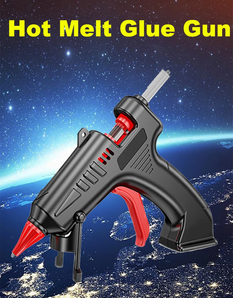 Industrial Hot Melt Glue Gun - Professional Mini Long Handle