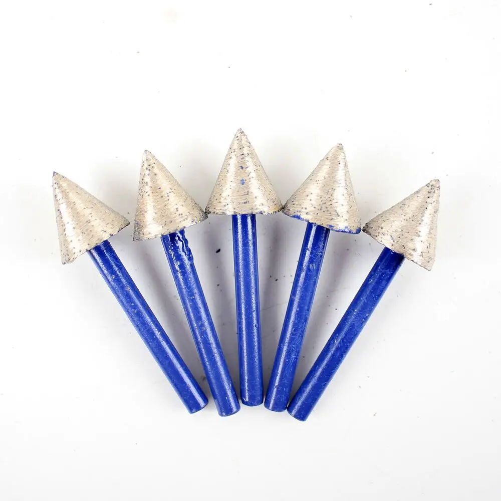 Raizi 1/4 '' Shank Sintered Diamond Burr Shaping Carving Grinding Bit ...