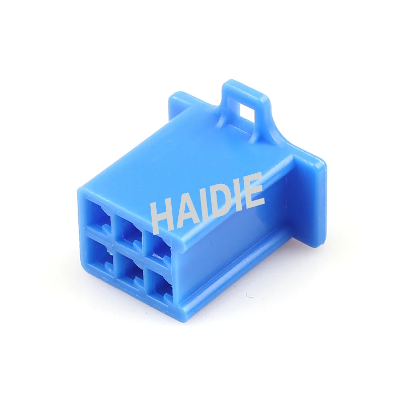 6 Pin Female Blue Electrical Automotive Wire Harness Connector 6040 ...