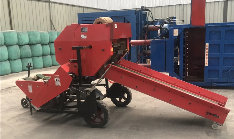 New Best Mini Leaf Small Round Silage Bale Wrapper For Sale - Buy New ...