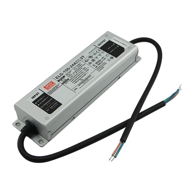 Meanwell Elg-150-24a-3y Led Driver Dc 150 Watt 24volt 24v Class 2 Power ...