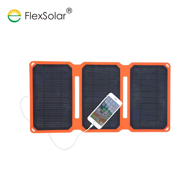 Ip67 15w 5v Foldable Solar Panel Portable Charger 19.8% Efficiency ...