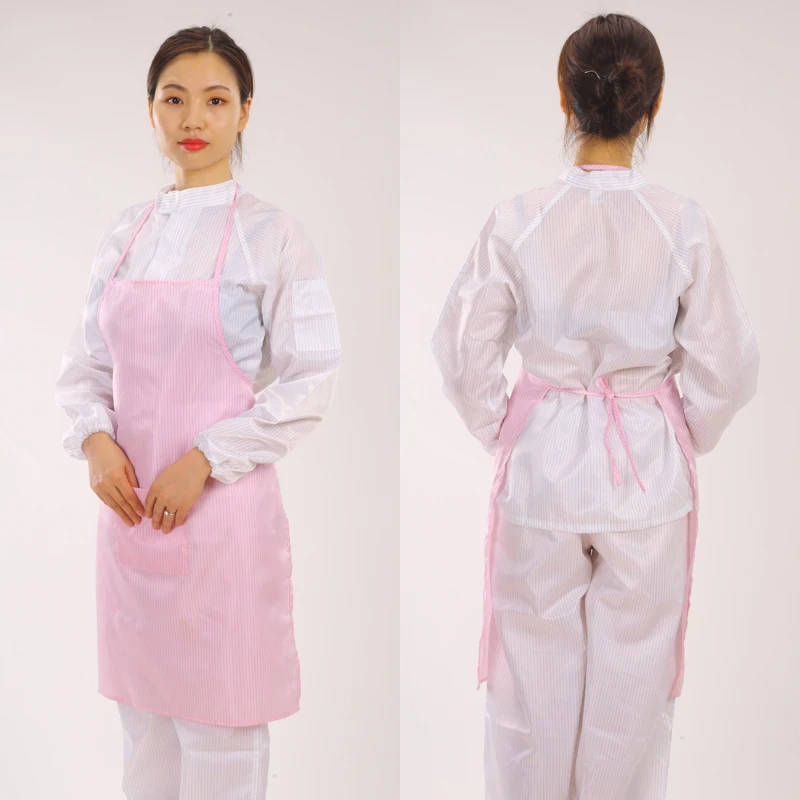 Washable Antistatic ESD Safe Apron - Dust Free Protection