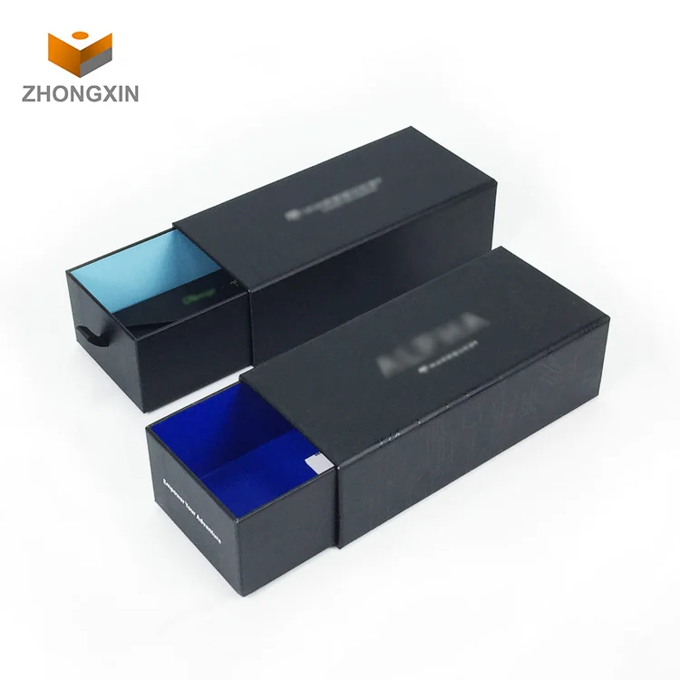 Uv Printing Wholesale Cardboard Spectacle Case Drawer Packaging Box For ...