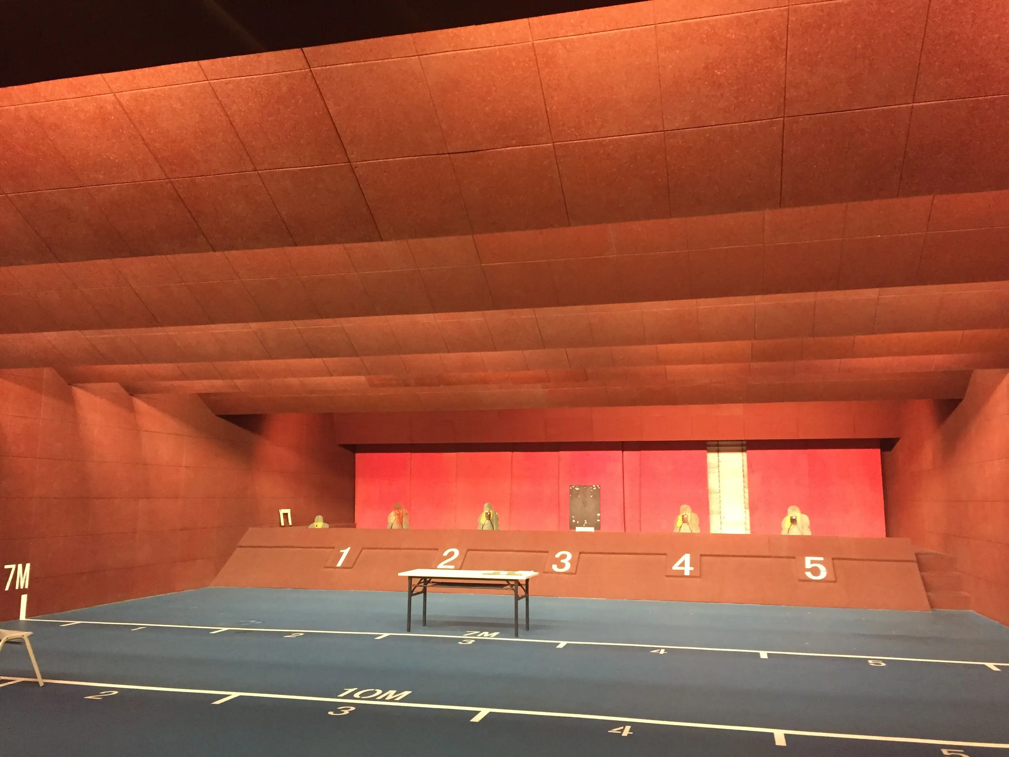 Ballistic Rubber Floor Tiles for Shooting Ranges