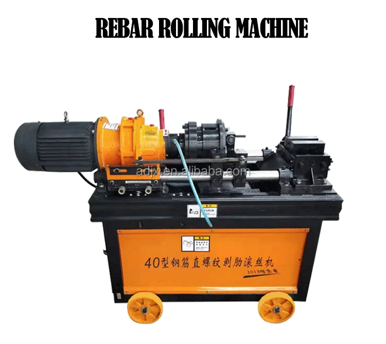 Thread Rolling Rod Threaded Roller Bar Parallel Rebar Threading Machine ...