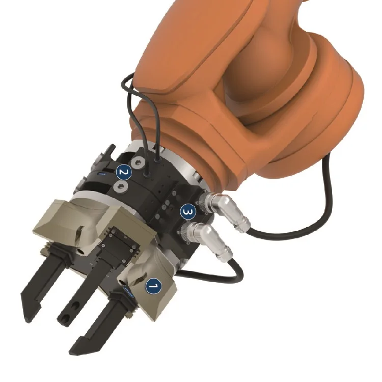 Pzh-plus Universal Centric Industrial Robot Gripper