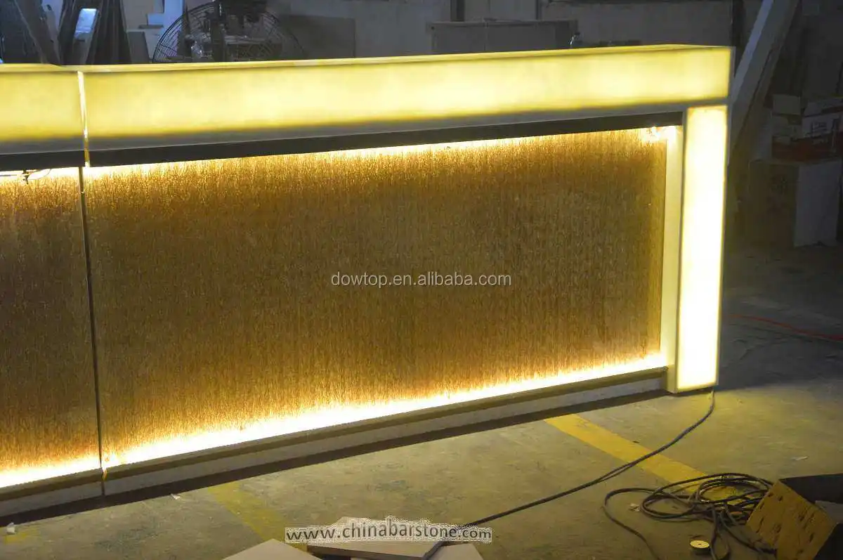 Customized Size Acrylic Solid Surface Restaurant Nightclub Wine Bar ...
