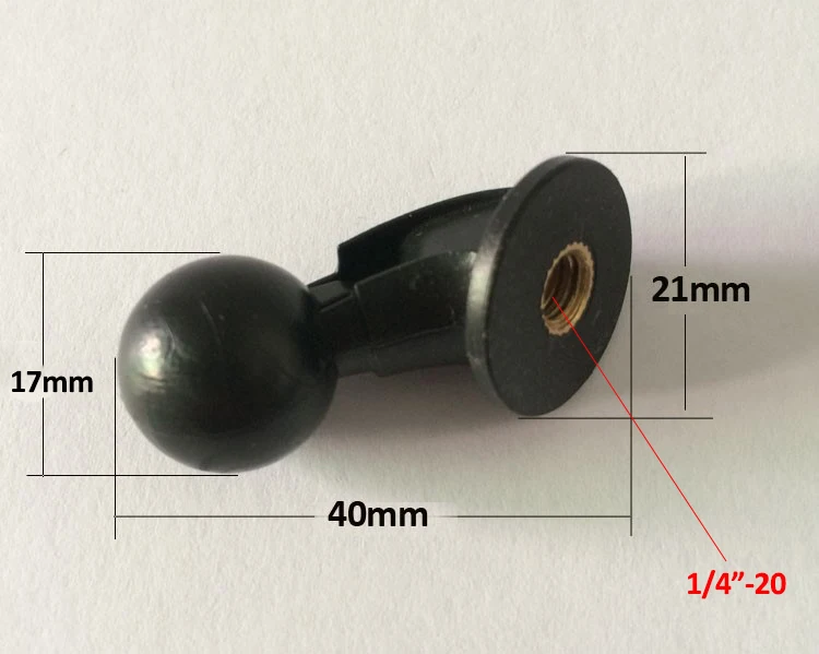 Wholesale 17mm Ball Mount Adapter Bracket for Trpod Holder
