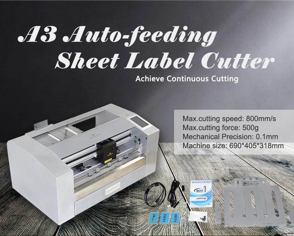 A3 Multi Sheet Cutter/label Cutter Digital Die Cutting Machine - Buy A3 ...