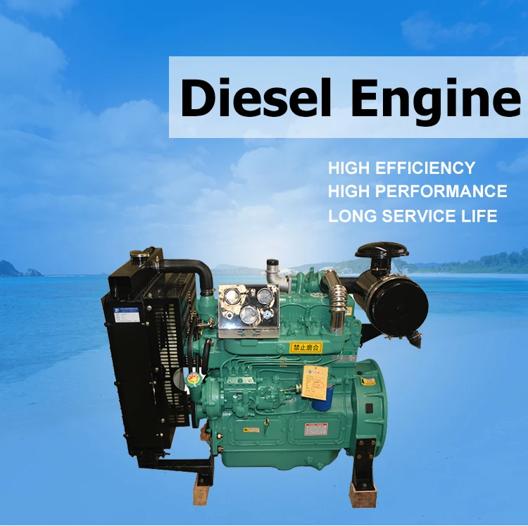 Light Weight Zh4100 Small Diesel Engine 50 Hp Price - Buy Zh4100 Diesel ...
