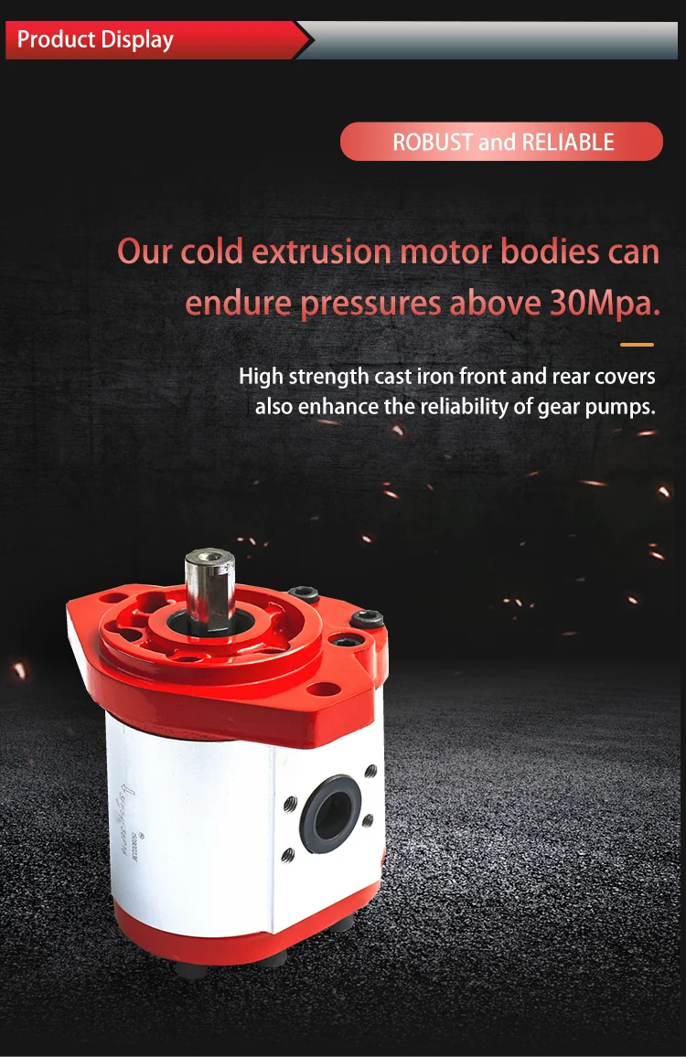 Pto Pump Hydraulic High Pressure Gear Pump For The Hydraulic Systems Of ...