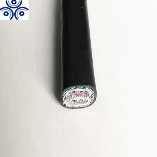 Grey Sheath Tfl492324 2 X 6mm(2 X 10 Awg) Power Cables For 5g 4g 3g ...