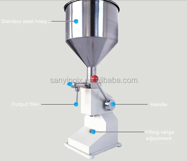 A03 Manual Liquid Paste Cream Filling Machine - Efficient & Reliable