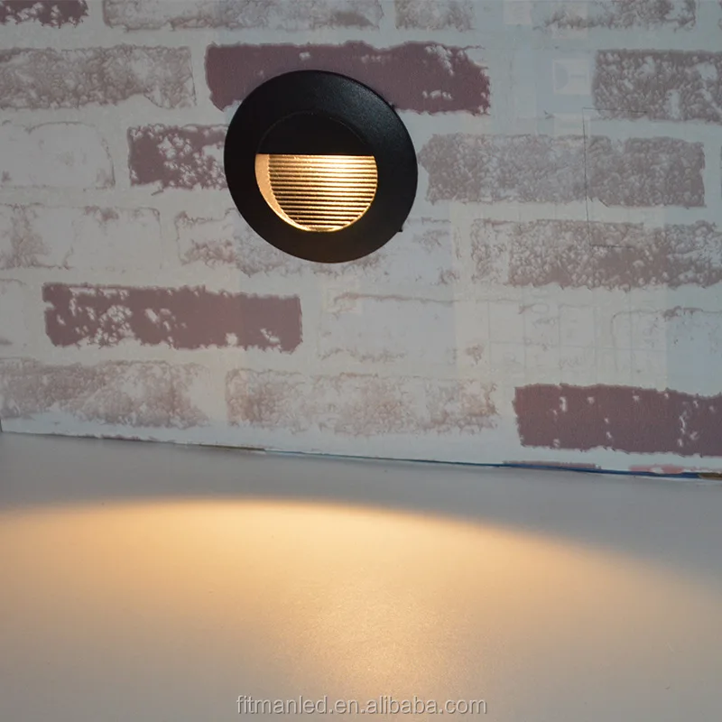 Mini Small Round Outdoor Recessed Stair Lighting Foot Led Step Light ...