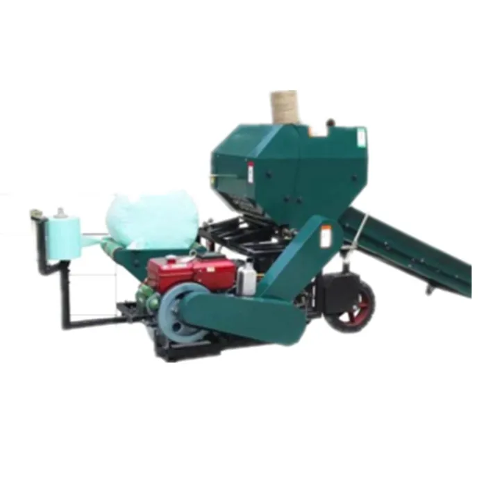 Hybrid Giant Napier Grass Dry Forage Packing Machine Alfalfa Pasture ...