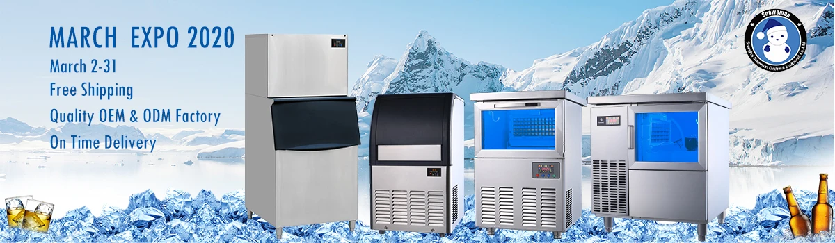 Profesional Comercial De Hielo Máquina De 1000 Kg/día Máquina De Hacer ...