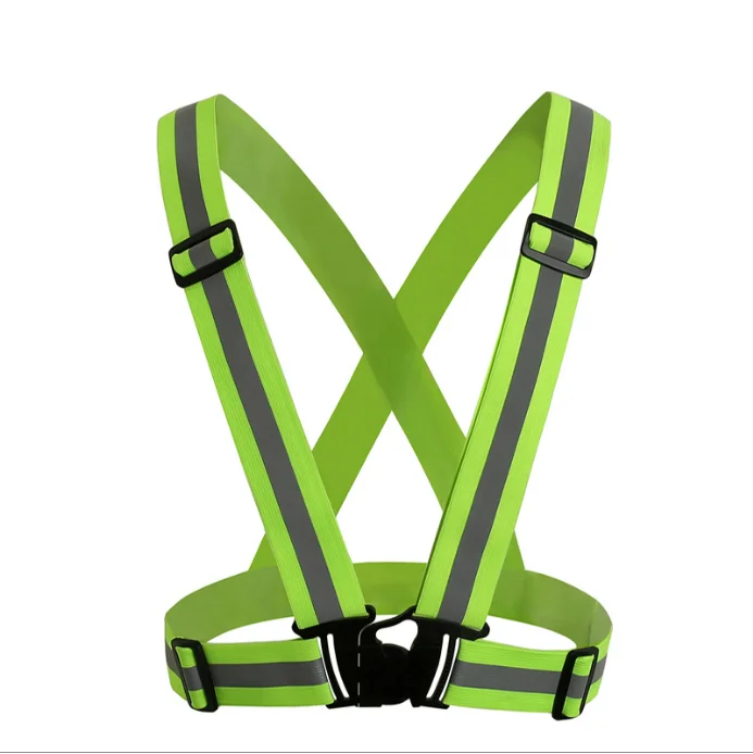 100% Polyester Knitted Waist Sash Belt Armband Reflective Safety Belt ...