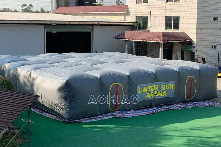 PVC Inflatable Laser Tag Maze - Fun & Customizable