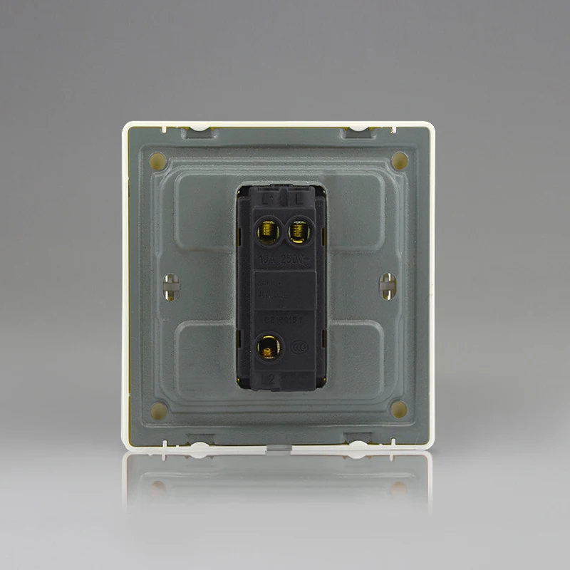 1/2/3/4 Gang 2 Way Push Button Switch Panel Wall Mounted On/off Switch ...