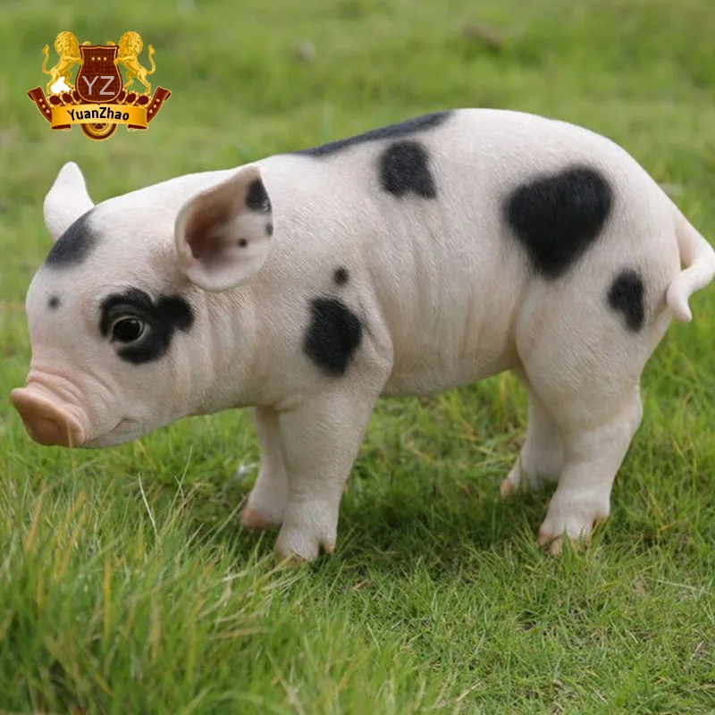 Flying Pig Life Size Resin Statue - Garden Decor Sculpture